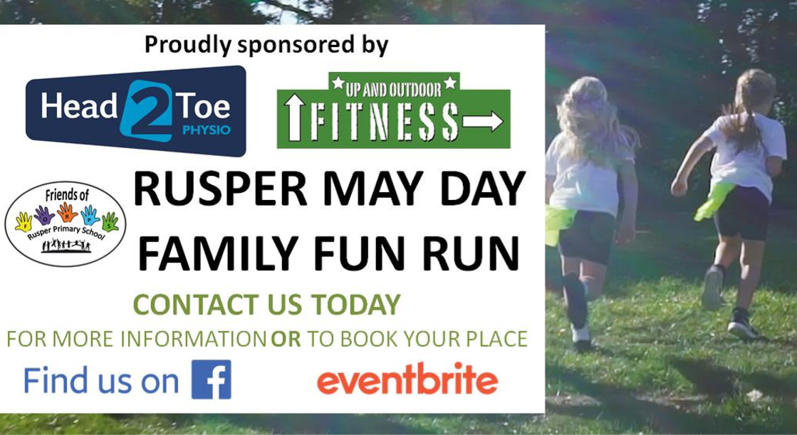 Rusper May Day Family Fun Run - Head2Toe Physio